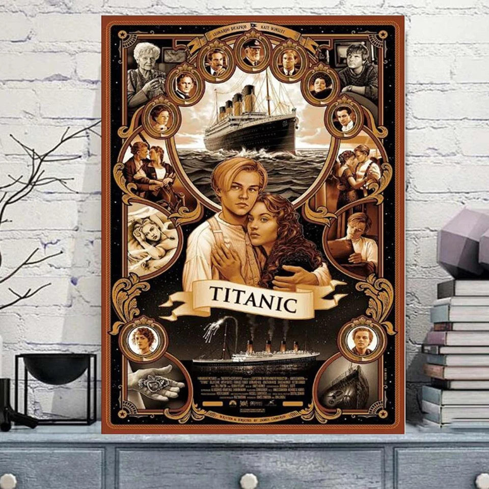 Peinture-diamant-th-me-Film-Titanic-Film-classique-nouvelle-collection ...