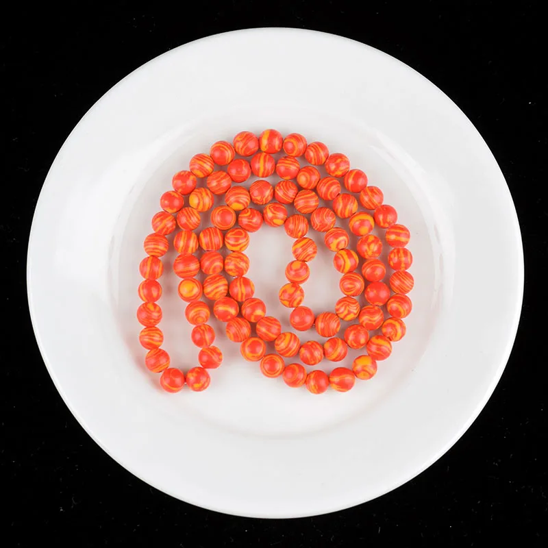 6-8mm-Bohemian-Coquette-Natural-Mala-Stone-Beaded-Necklace-Women-Men ...