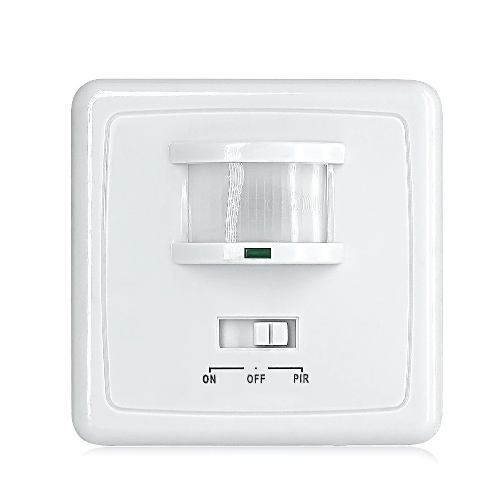 Original-220V-AC-Wall-Mount-PIR-Motion-Sensor-Light-Switch-Time-Delay ...