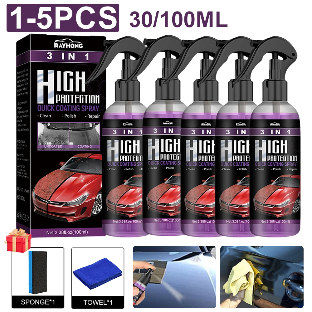 3-In-1-Car-Ceramic-Coating-Spray-100ml-Auto-Nano-Ceramic-Coating-Car ...
