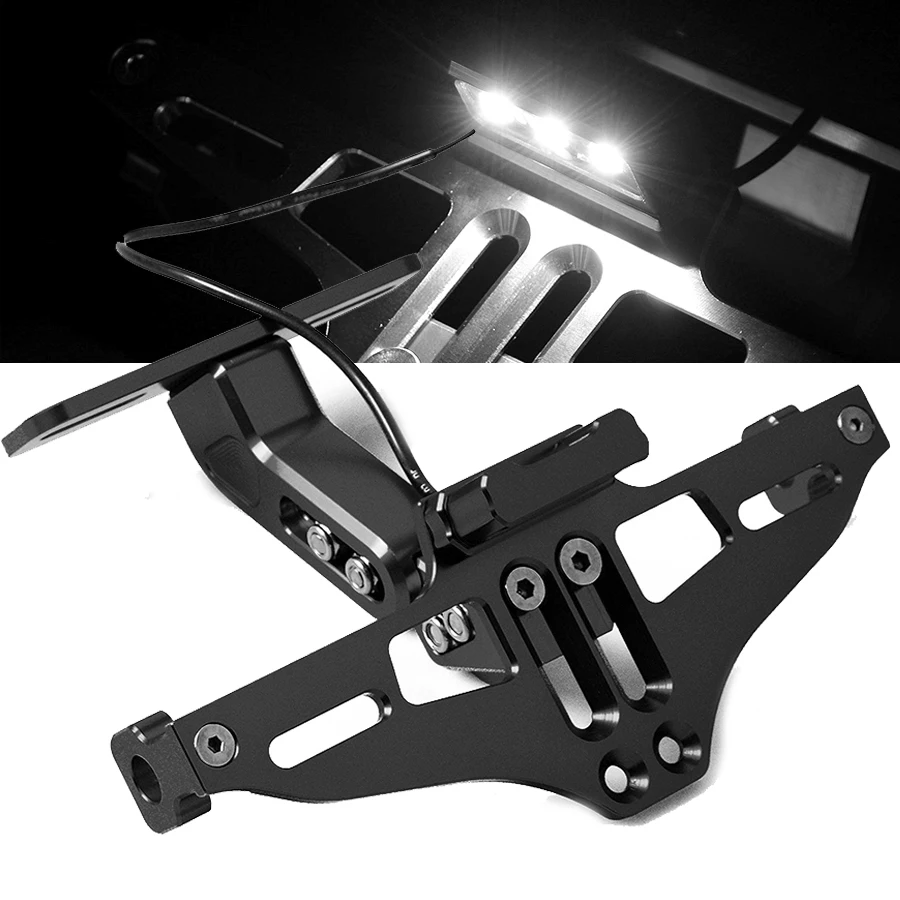 Motorcycle-CNC-Aluminum-License-Plate-Bracket-Licence-Plate-Holder ...