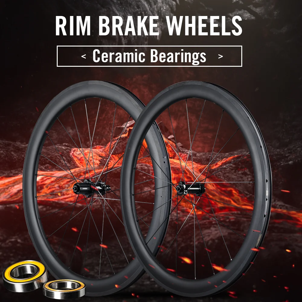 Carbon Road Wheels Ceramic Bearings | Carbon Bike Wheel Ceramic Bearing ...