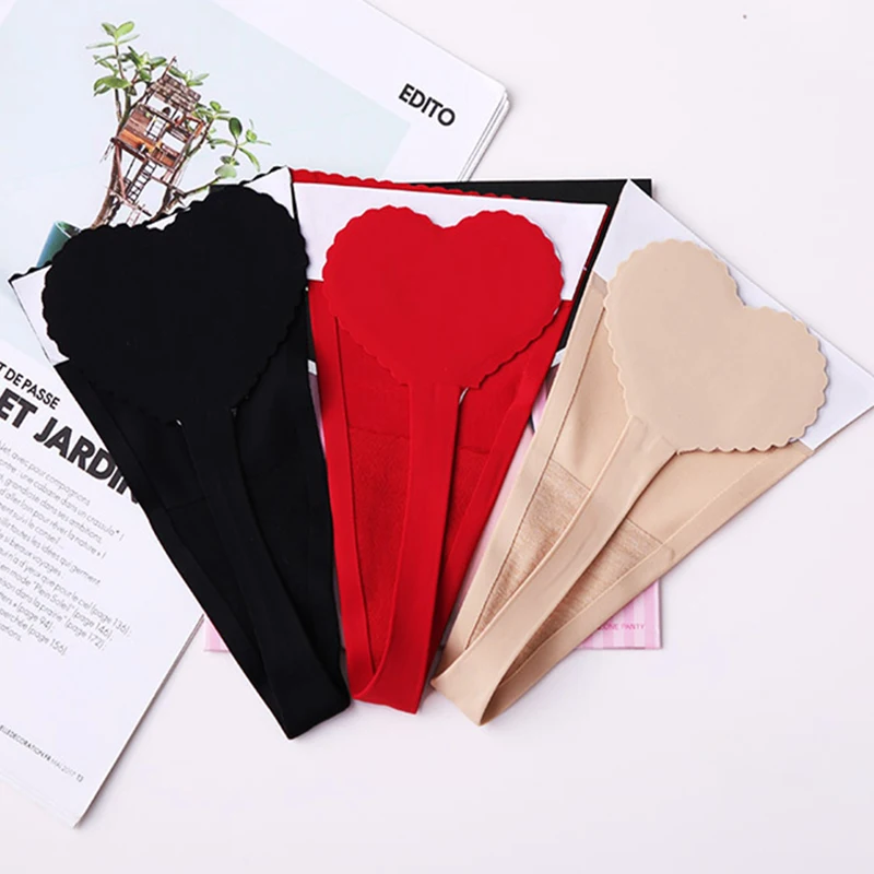 Women C-String Panties Invisible Underwear No Panty Line Self Adhesive ...