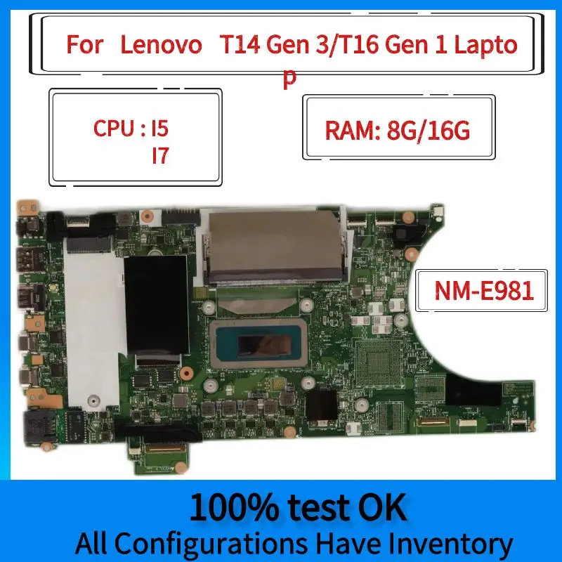 NM-E981-Motherboard-For-Lenovo-T14-Gen-3-T16-Gen-1-Laptop-Motherboard ...