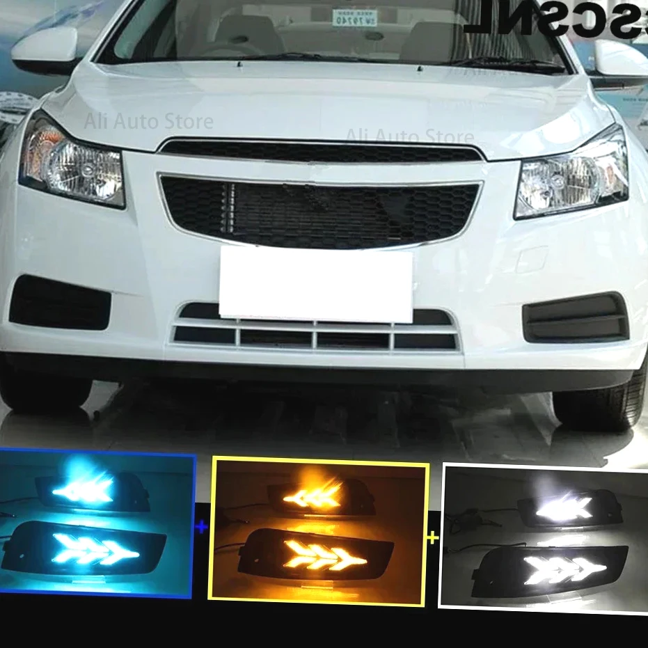 CSCSNL 2PCS For chevrolet cruze 2009 2010 2011 2012 2013 2014 DRL ...