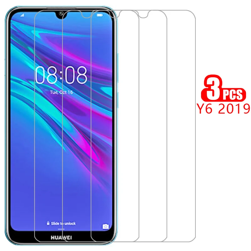 Vidrio Templado protector para huawei y6 pro prime 2019 protector de pantalla en y62019 y 6 6y ...