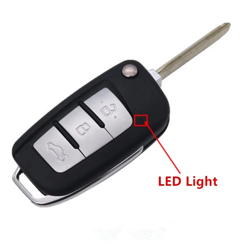 Car Folding Remote Key With Id47 Chip 433mhz For Geely Gx3 Gx2 Gx7 ...