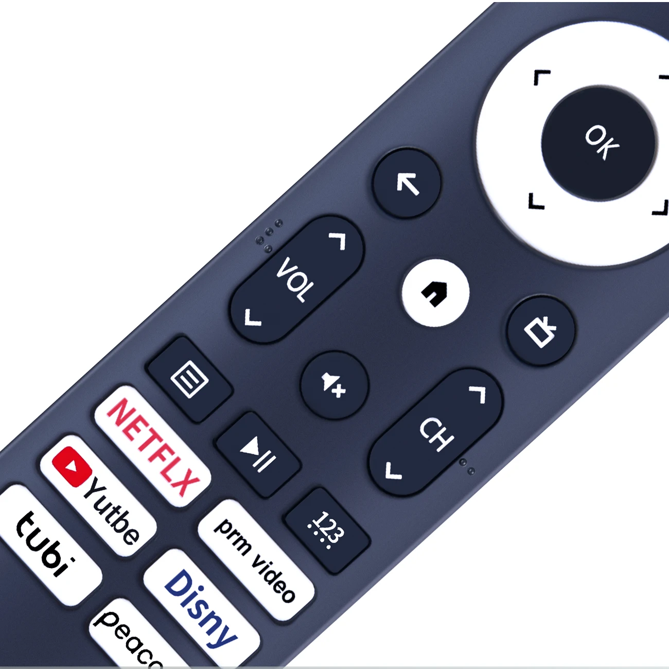Generic Remote Control with Voice For Hisense Smart 4K Android TV ...