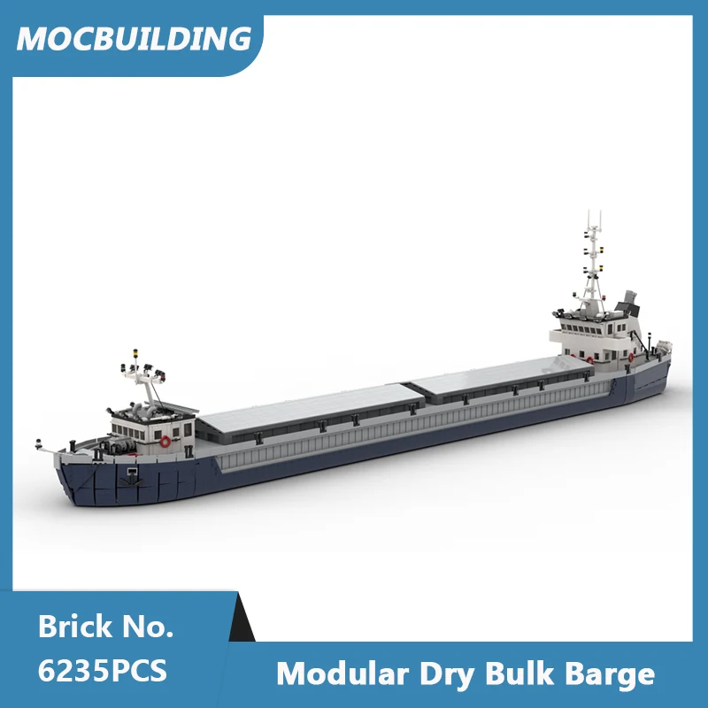 MOC-Building-Blocks-Modular-Dry-Bulk-Barge-Model-DIY-Assembled-Bricks ...