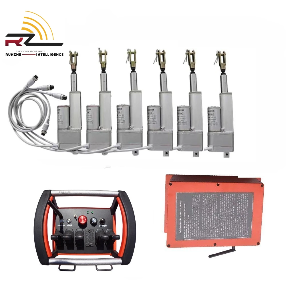 6 Joystick remote control radio Truck Cranes excavator Lifts ...