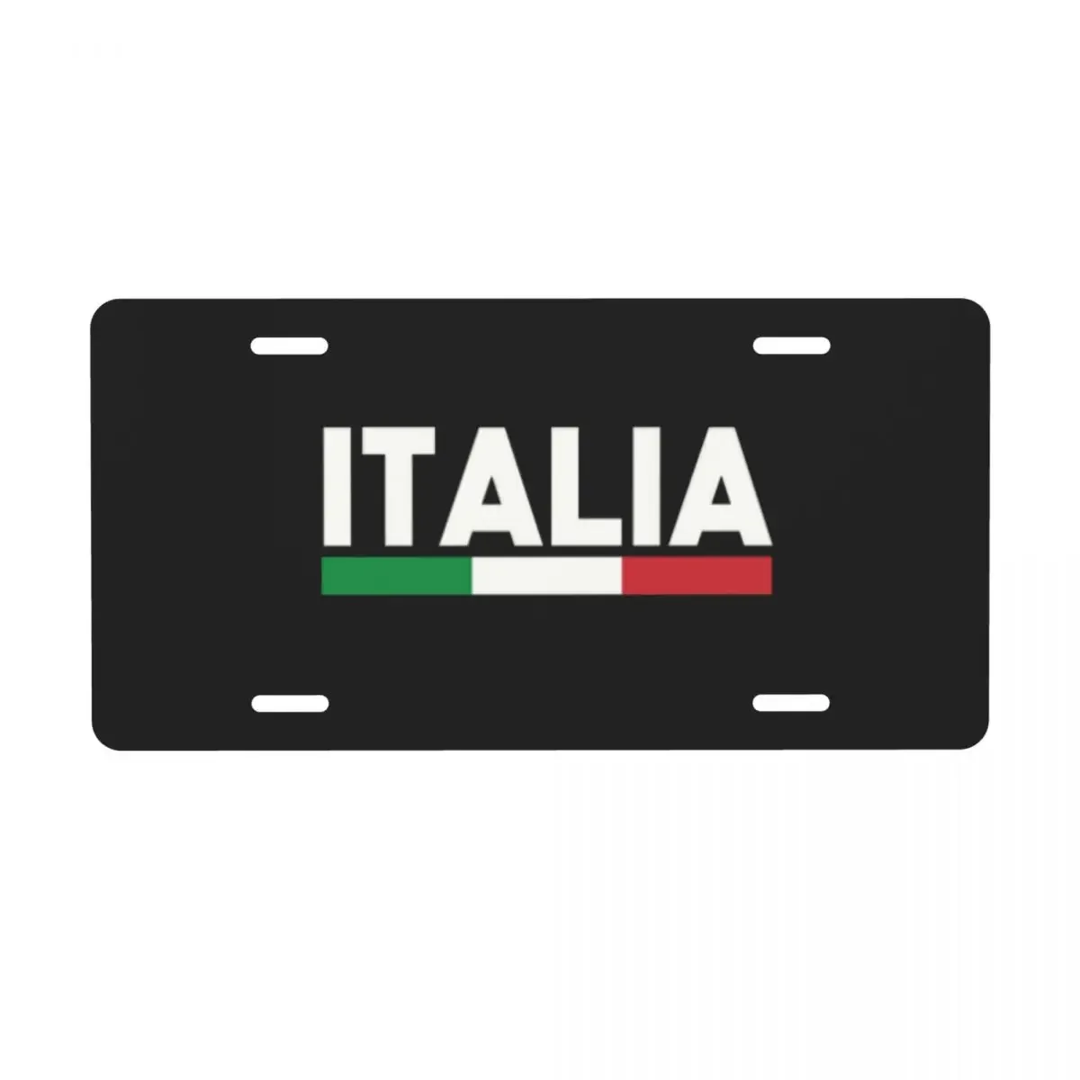 Custom-Flag-Of-Italy-License-Plate-Italian-Patriotic-Decorative-Car ...