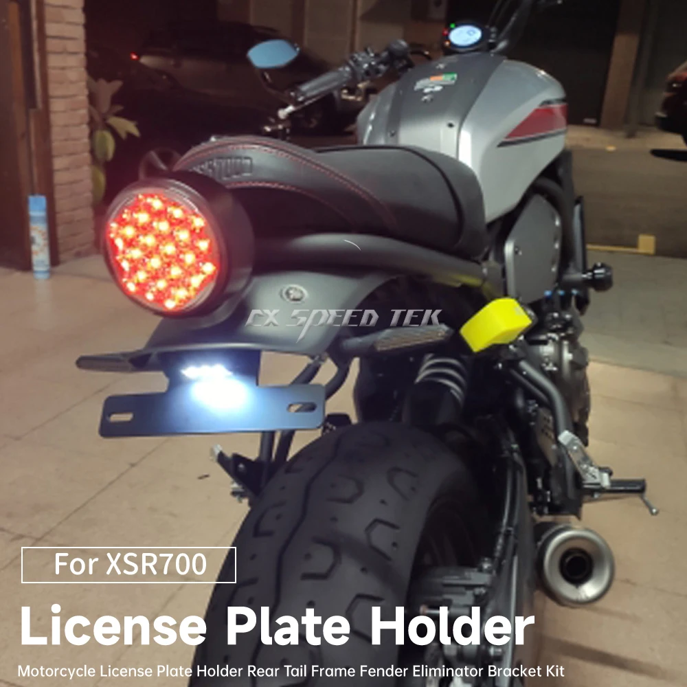 MK-For-YAMAHA-XSR700-Tail-Tidy-Fender-Eliminator-LED-Light-Motorcycle ...