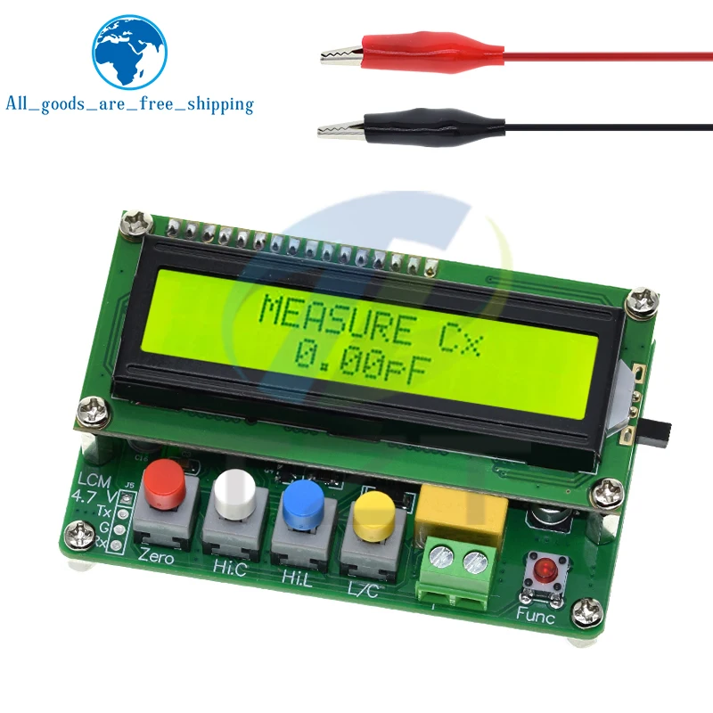 TZT-LC-100A-Digital-LCD-Capacitance-Inductance-Meter-LC-Meter-1pF-100mF ...