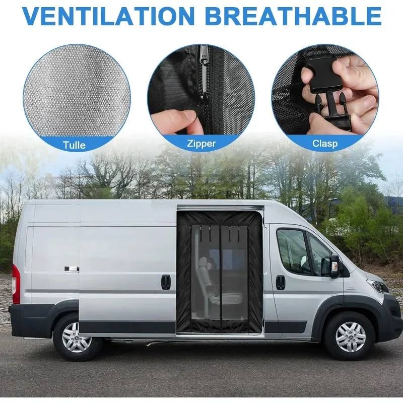 Trunk-Ventilation-Mesh-Campervans-Sliding-Door-Van-Mosquito-Net-with ...