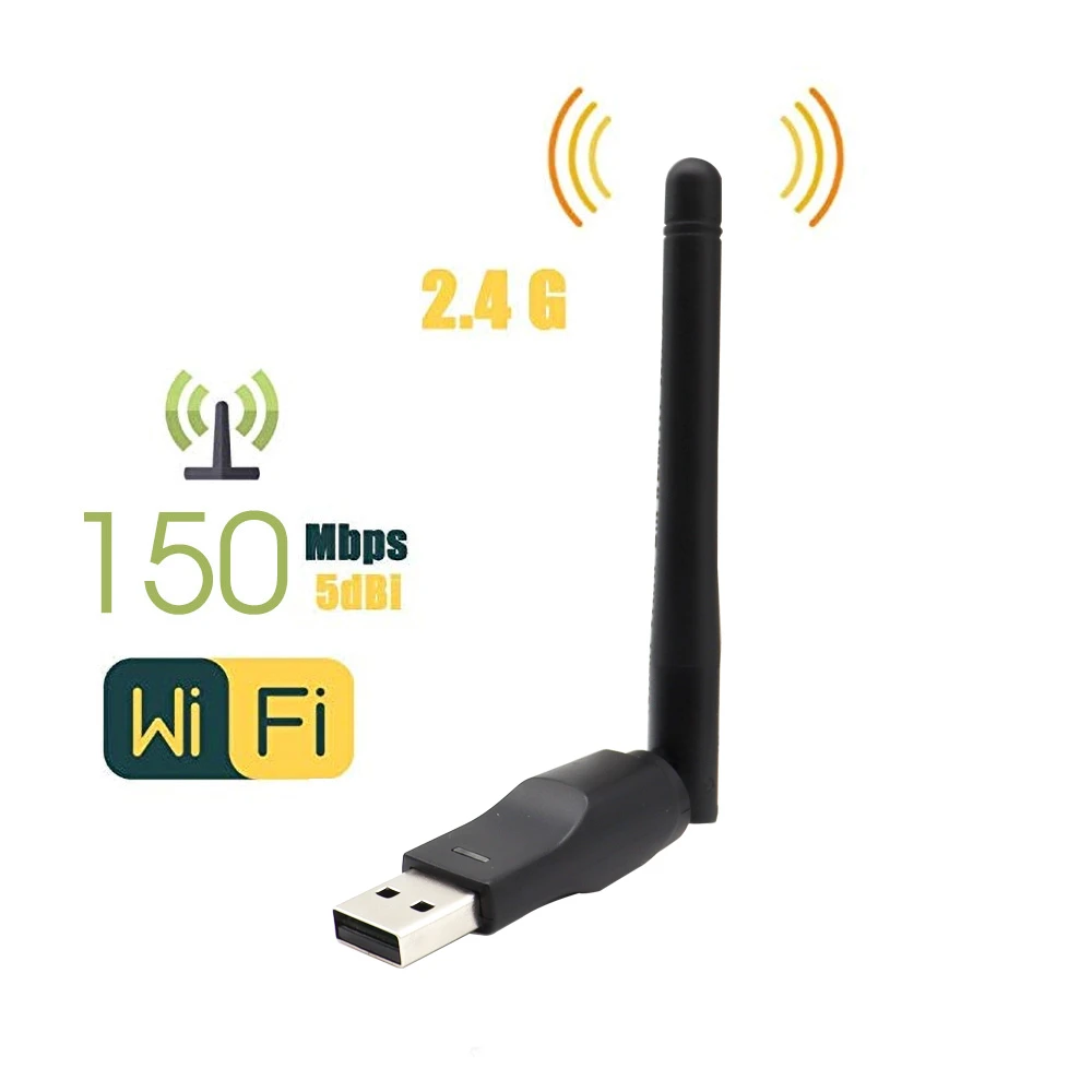 150mbps Mt7601 Wireless Network Card Mini Usb Wifi Adapter Lan Wi-fi ...