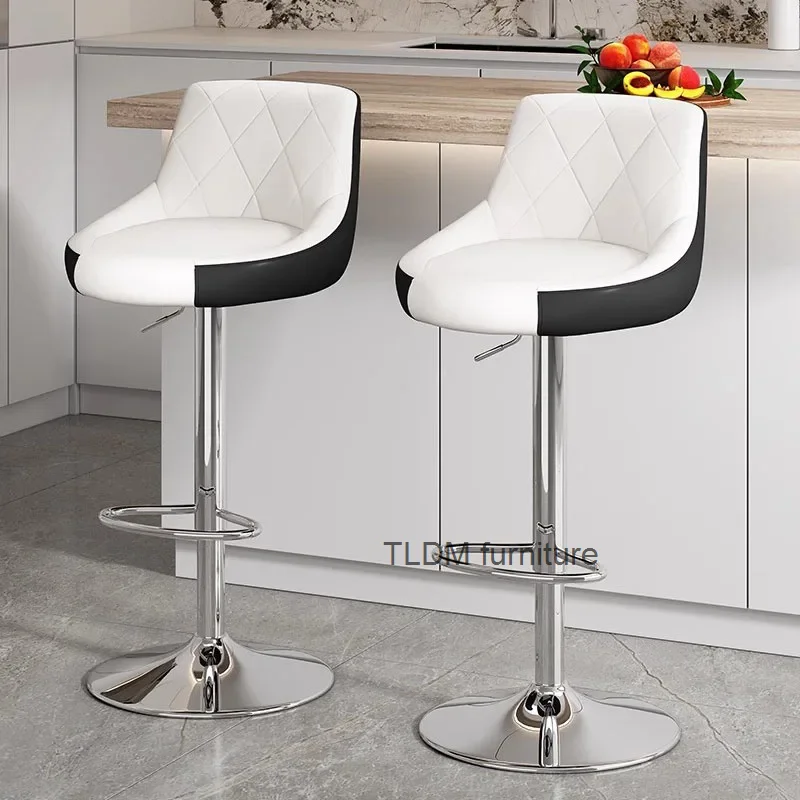 Metal-Modern-Chair-Kitchen-Design-High-Home-Bar-Stool-Luxury-Bedroom ...