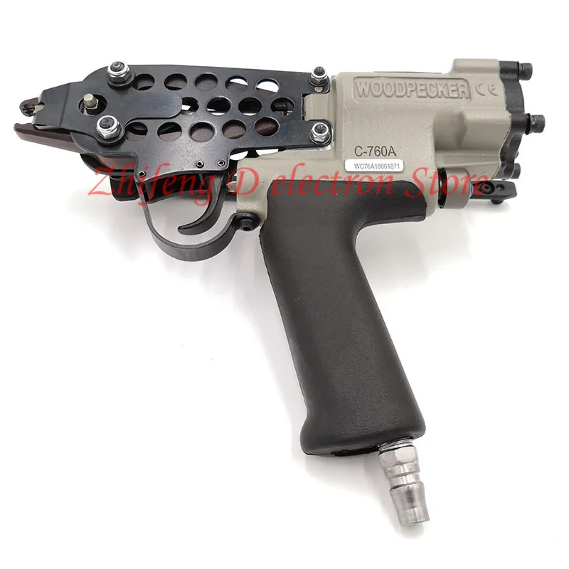 WOODPECKER-C-760A-16-Guage-Pneumatic-Hog-Ring-Gun-3-0mm-Closure ...