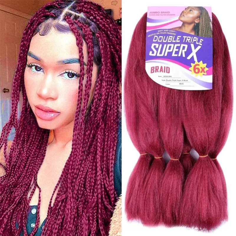 Mirra-s-Mirror-African-Braids-Extensions-Cabelo-Jumbo-Tran-ado-6X-Pr ...