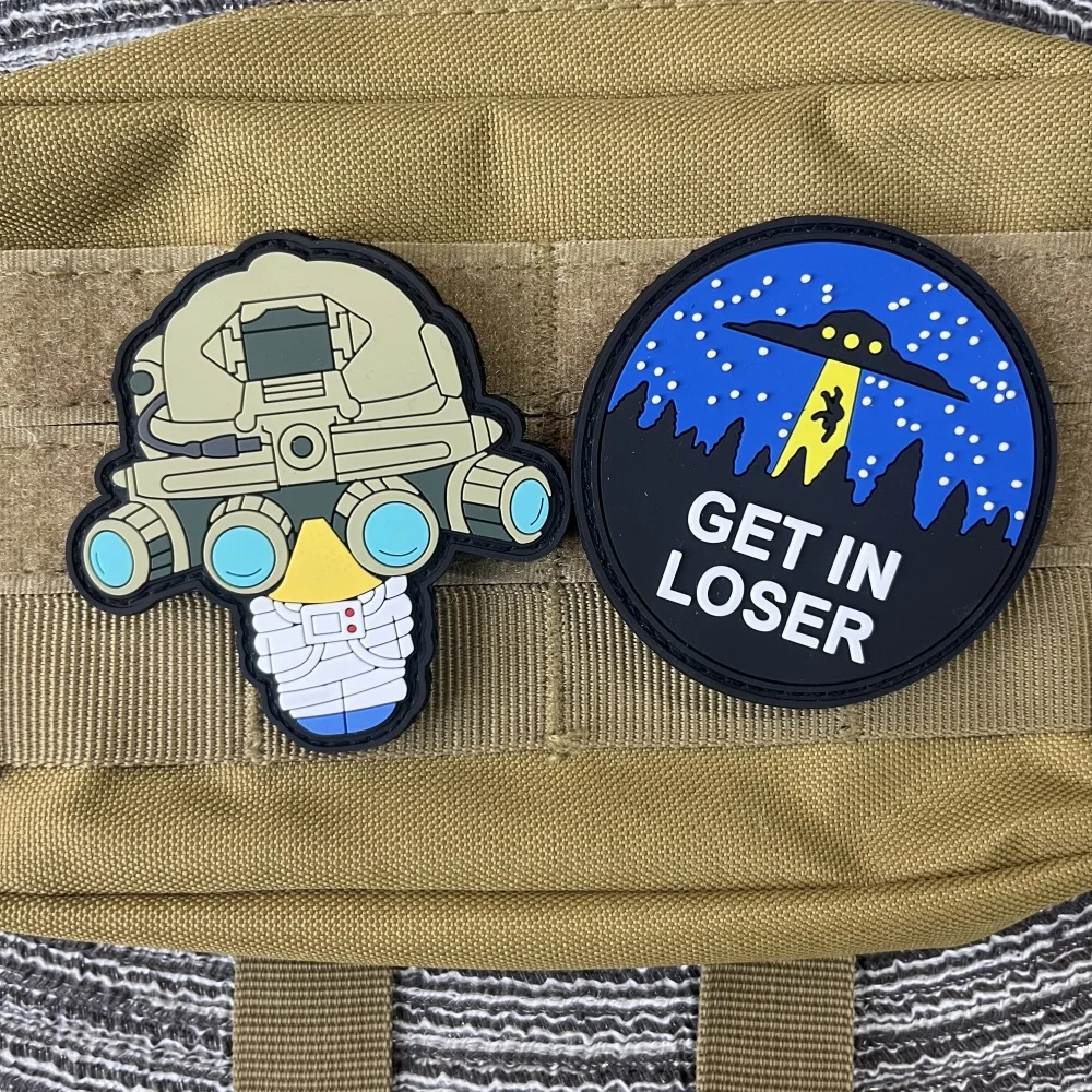 Night-Vision-Skull-PVC-Patch-Hook-Loop-Patches-Backpack-Get-in-Loser ...