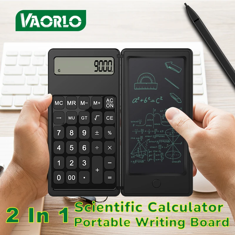 Portable-12-Digit-Display-6-Inch-Scientific-Calculator-With-Writing ...