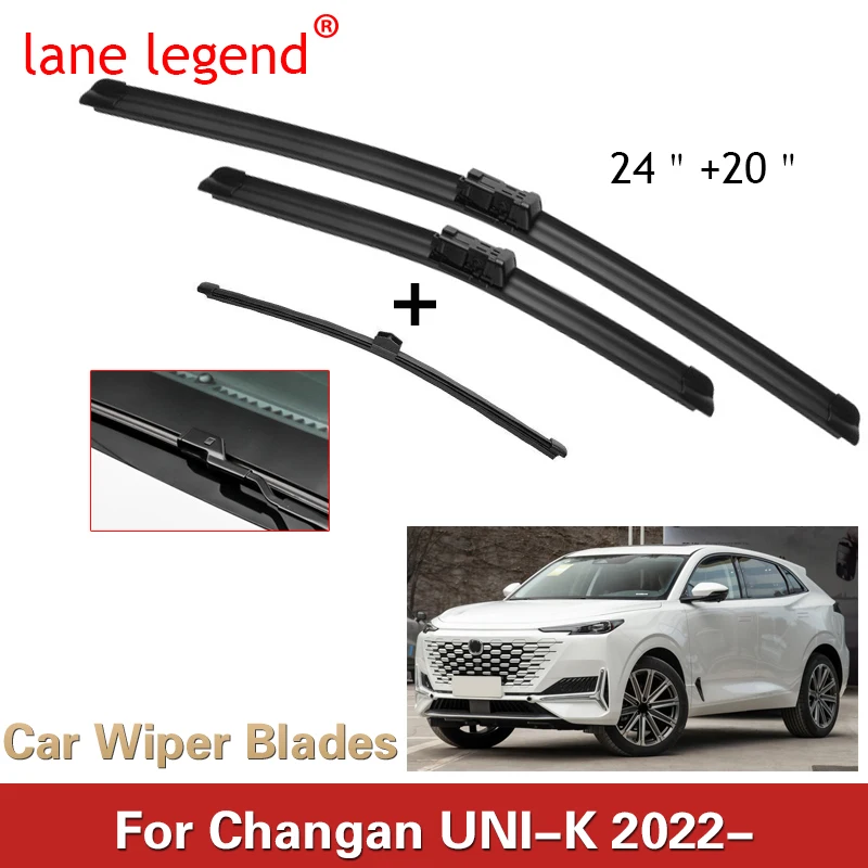Car Front Rear Windscreen Wiper Blades For Changan UNI-K UNIK 2022 ...