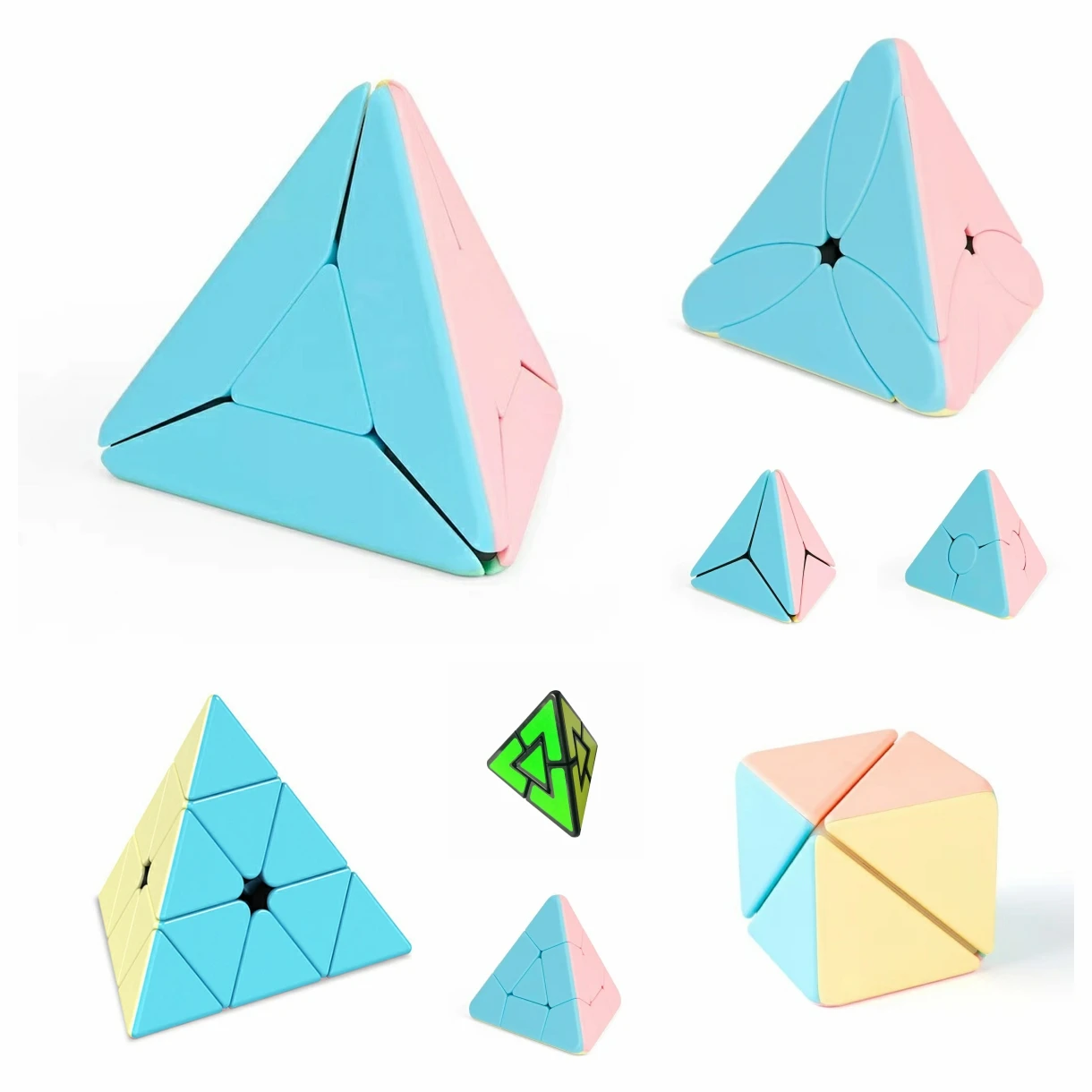 Moyu-Macaroon-2x2-3x3-Puzzle-Magic-Cube-Boomerang-Windmill-Maple-Leaf ...