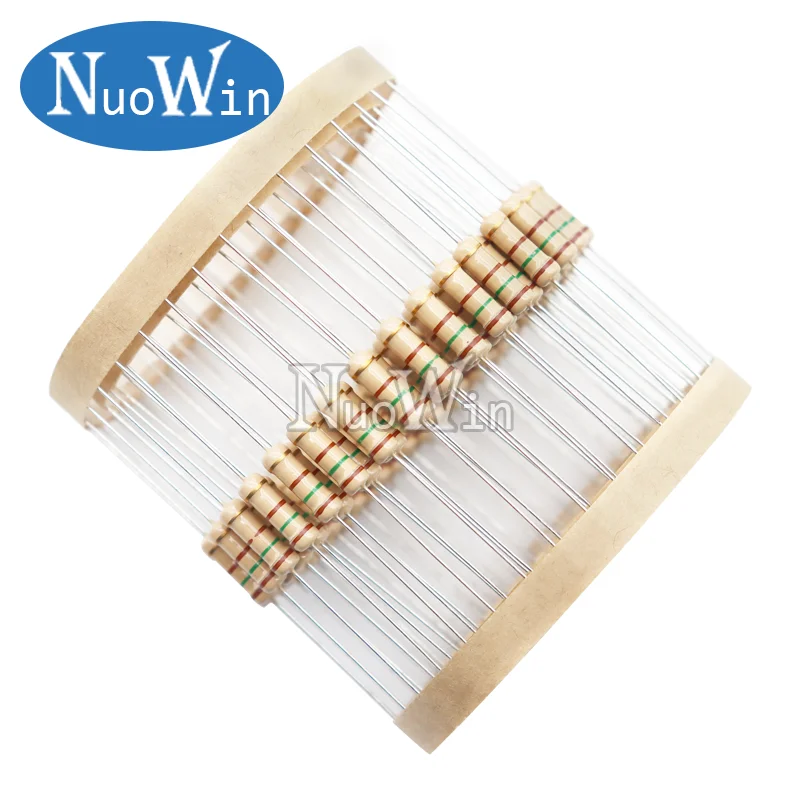 20pcs/lot 1W Carbon film resistor 5% 1R-4.7M 22R 47R 51R 150R 220R 470R ...