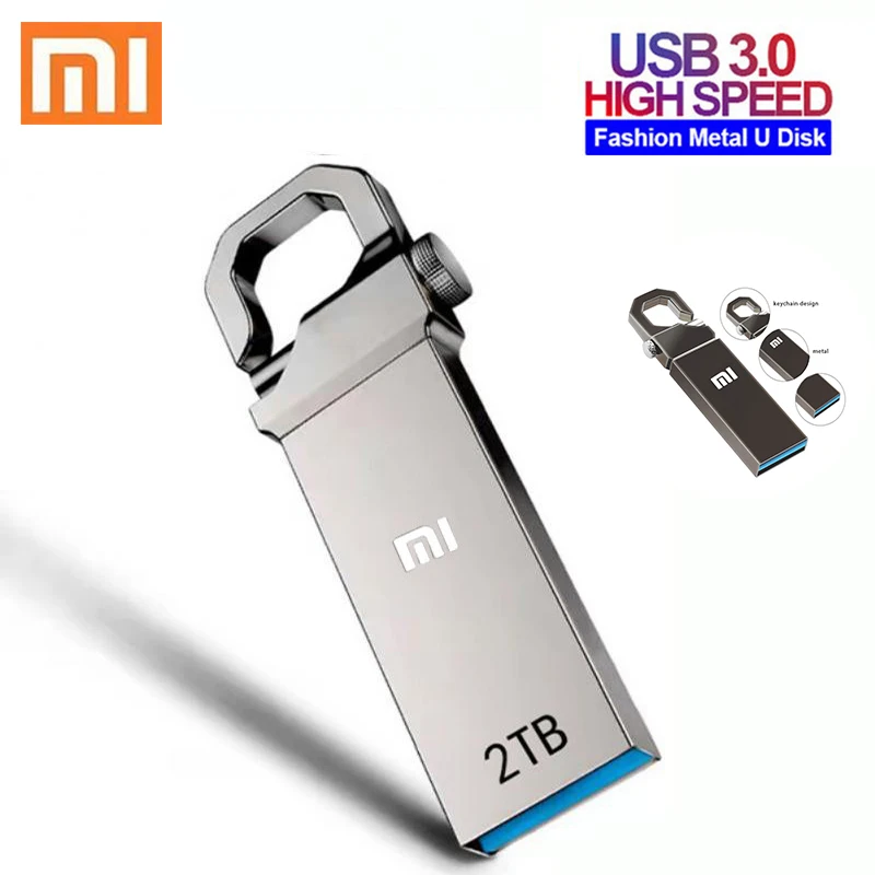 Xiaomi Pen Drive de Metal de alta velocidad, 2TB, USB 3,0, 1TB, 512GB ...