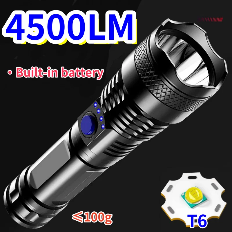 T6-High-Power-Led-Flashlights-Outdoor-Camping-Tactical-Waterproof-Torch ...