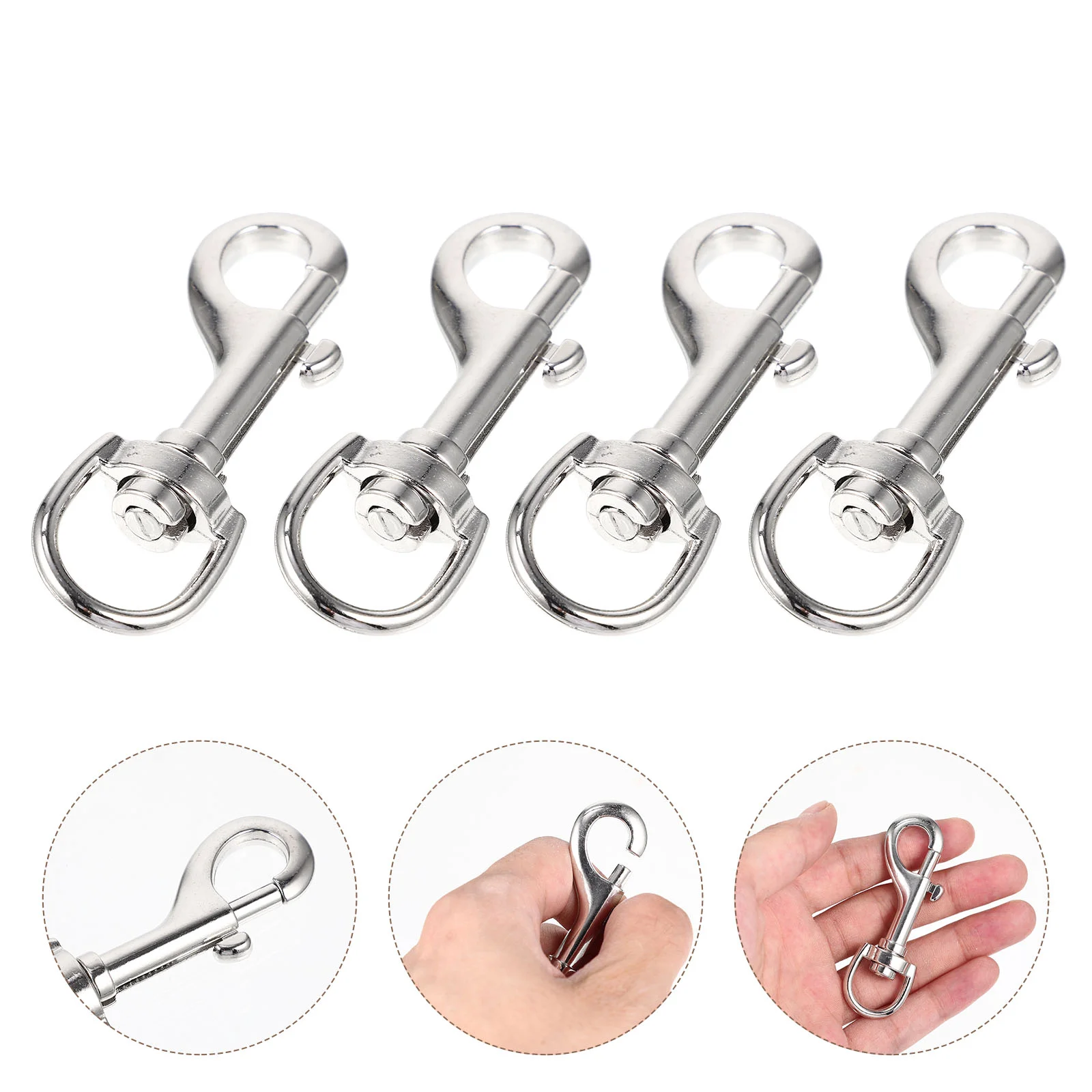 4-Pcs-Pet-Buckle-Prime-Snap-Hooks-Durable-for-Dog-Leash-Clips-Lanyard ...