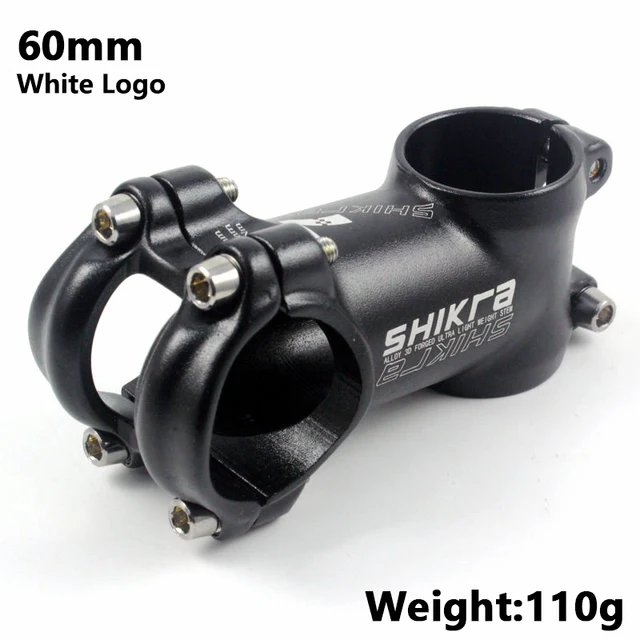 SHIKRA Bicycle Stem Mountain Road Bike Stem Ultralight Stem 31.8mm ...