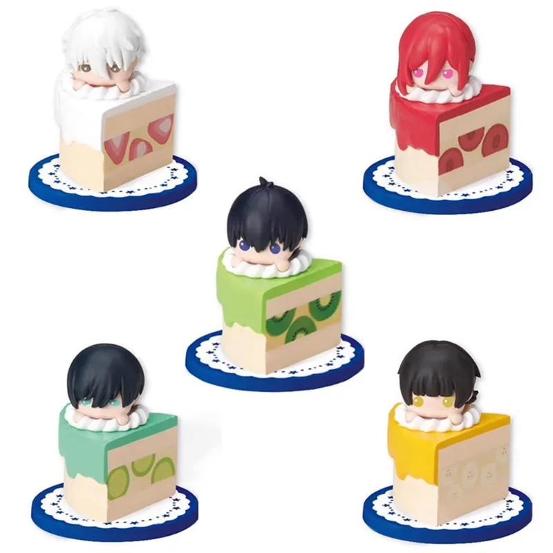 Anime Blue Lock Gashapon Toys Cake Style Chigiri Hyoma Rin Itoshi Nagi ...