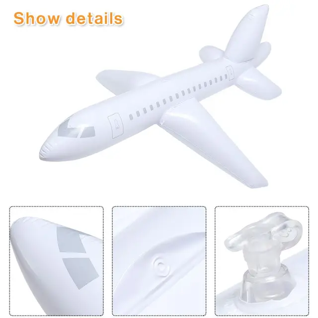 100cm High Quality Kid Birthday Gift Classic Toy Float Airplane ...