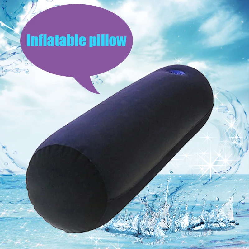 Multifunctional-Inflatable-Long-Body-Pillow-Lumbar-Leg-Yoga-Pillow ...