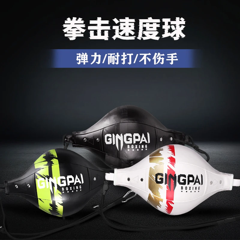1PC-PU-Punching-Ball-Pear-Boxing-Bag-Training-Reaction-Speed-Balls-Muay ...