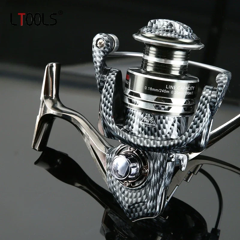 Fishing-Reel-Snake-Pattern-All-Metal-Seamless-Spinning-Wheel-High-speed ...