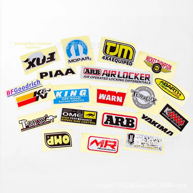 Trendy-Brand-Reflective-Sticker-For-Tank500-Jimny-Fj-Pajero-Off-road ...