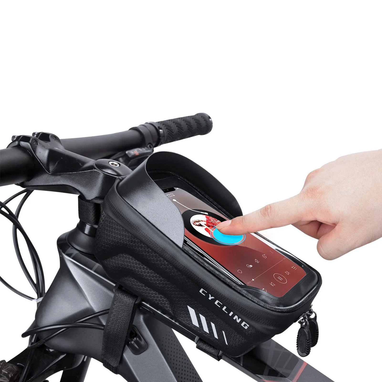 Bicycle-Top-Tube-Pouch-Bag-Large-Capacity-Mountain-Bike-Handlebar-Bag ...