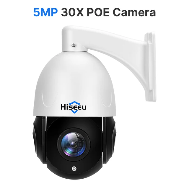 5mp 8MP 4K 30X Optical Zoom PTZ IP POE Security Surveillance Camera ...