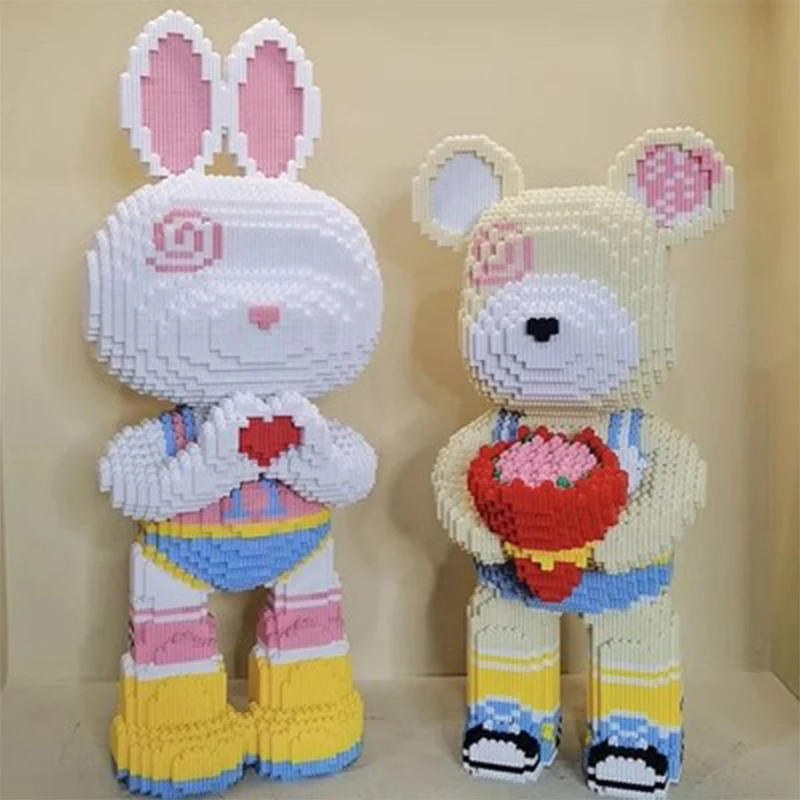 Momo-DrelyRabbit-Character-Micro-Diamond-Bricks-for-Kids-Cartoon-Color ...