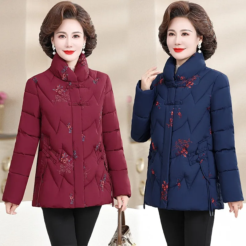 Elderly-Winter-Clothes-New-Female-Coat-Thickened-Grandma-Warm-Down ...