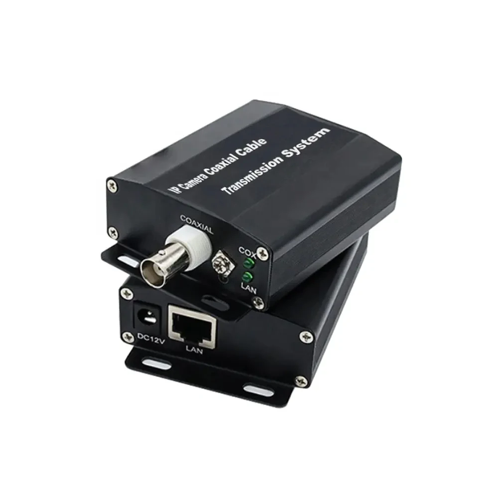 IP Ehternet over Coax EOC Converter IP Network to RG59 BNC Coaxial ...