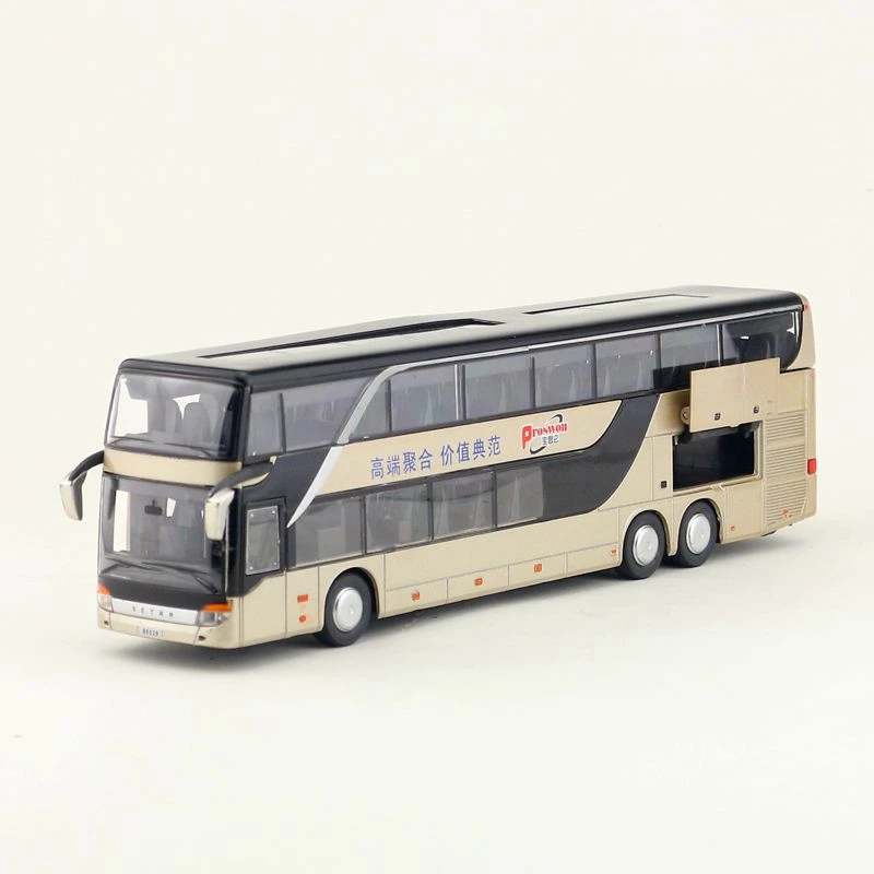 1:50 Scale SETRA S 431 DT Bus Sightseeing Toy Car Porswon Diecast Model ...