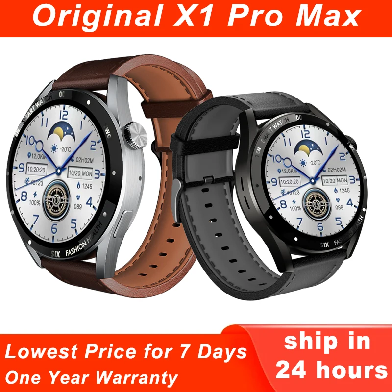 Reloj inteligente X1 Pro Max para hombre, Smartwatch con pantalla táctil de 128 pulgadas, NFC ...