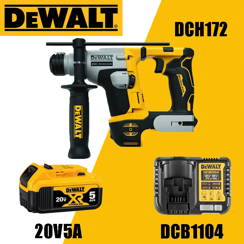 DEWALT-DCH172-taladro-de-impacto-con-bater-a-de-litio-port-til-martillo ...
