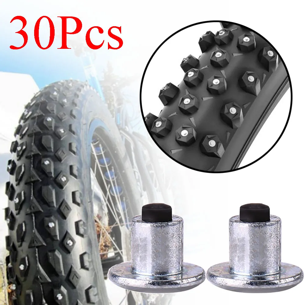 30Pcs-Bike-Universal-Snow-Spikes-Tire-Cleats-Universal-Bicycle-Winter ...