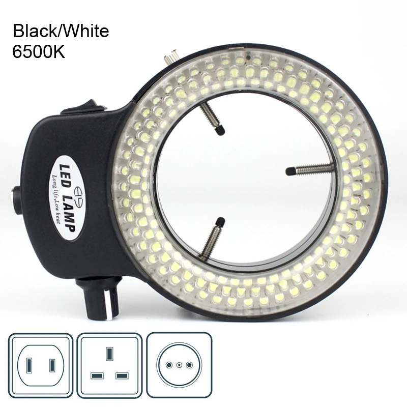 Adjustable-6500K-144-LED-Ring-Light-illuminator-Lamp-For-Industry ...