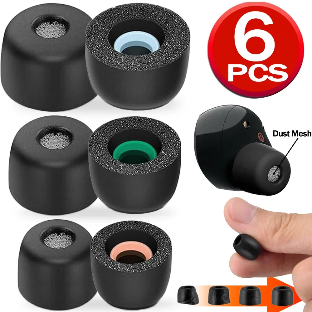 S-M-L-Wireless-Earphone-Eartips-for-Sony-Sony-WF-1000XM5-Soft-Memory ...