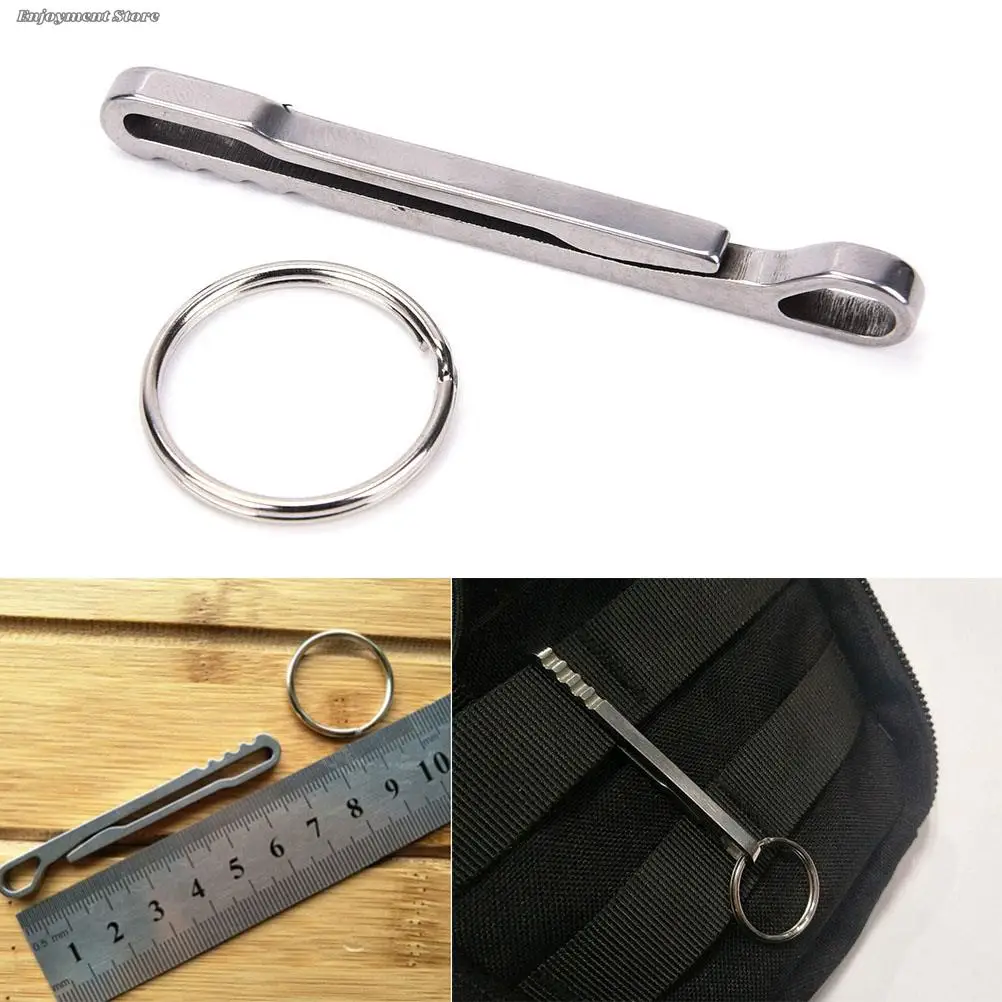 Stainless-Steel-Key-Chain-Clip-EDC-Keychain-Carabiner-Key-Holder-Hook-For-Bag-Hiking-Travling ...