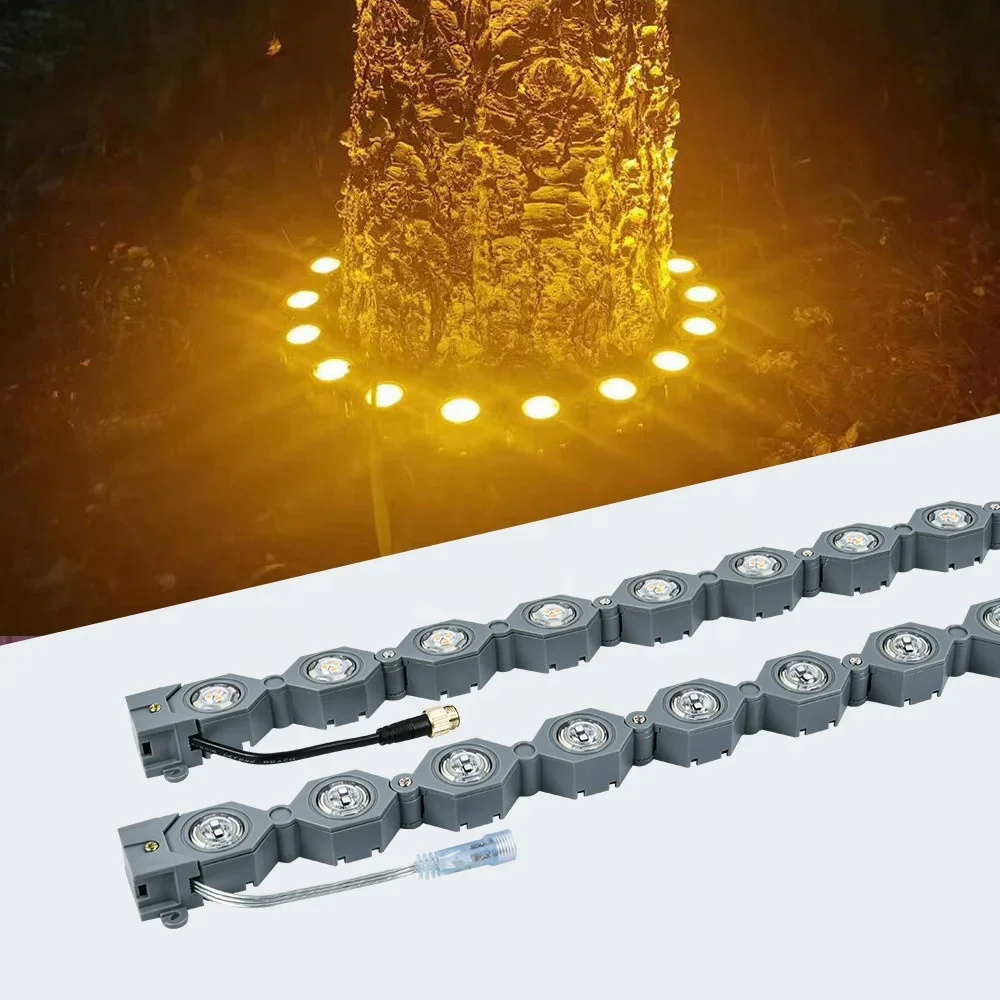 LED-Floodlights-IP68-Waterproof-RGB-Wall-Washer-Outdoor-Foldable-Chain ...